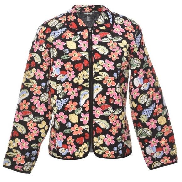 Requirements | Jackets & Coats | Requirement Floral Fruit Quilted ...